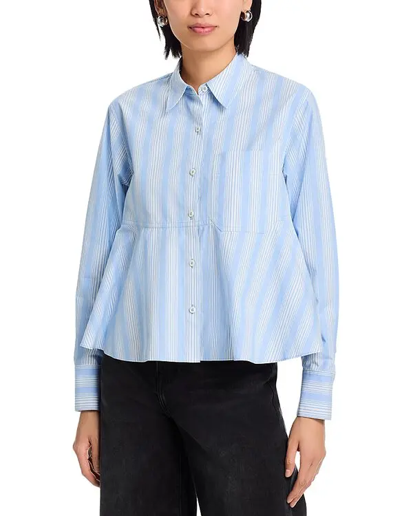 3.1 Phillip Lim Striped Cotton Shirt