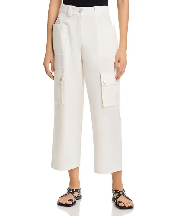 3.1 Phillip Lim Cropped Cargo Pants - Tofu