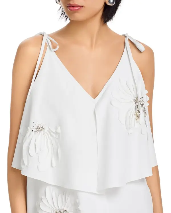 3.1 Phillip Lim Layered Floral Midi Dress