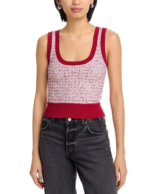 3.1 Phillip Lim Boucle Tweed Tank