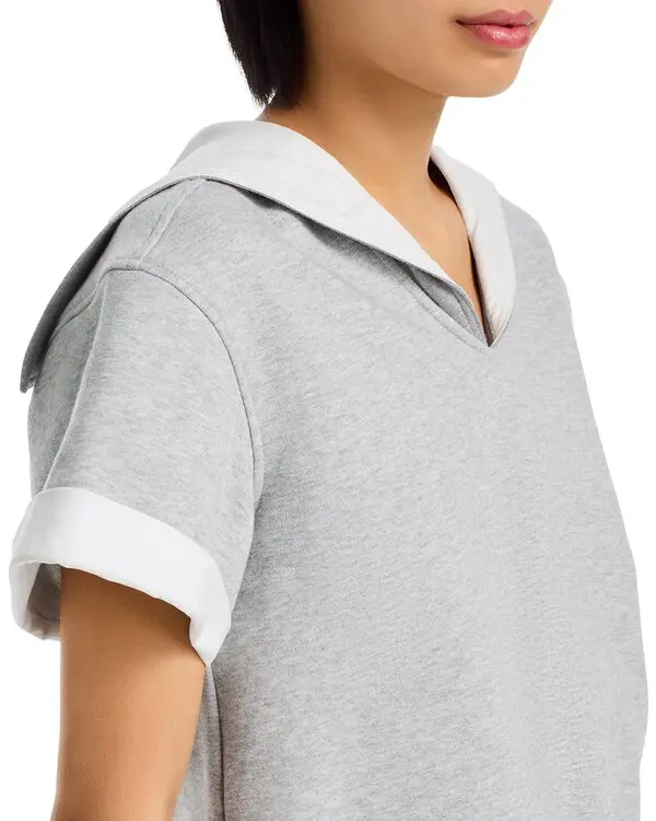 3.1 Phillip Lim French Terry Sailor Top