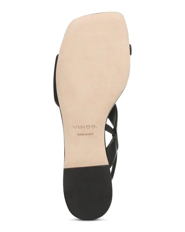 Vince Parker Slingback Sandals - Black