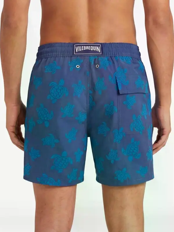 Vilebrequin Drawstring Print Shorts - Blue