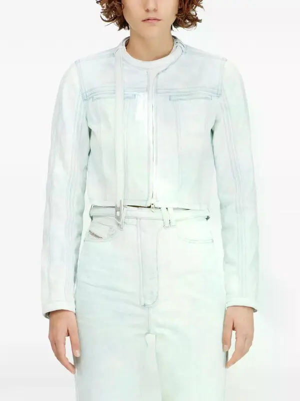 DIESEL® Zip Denim Jacket