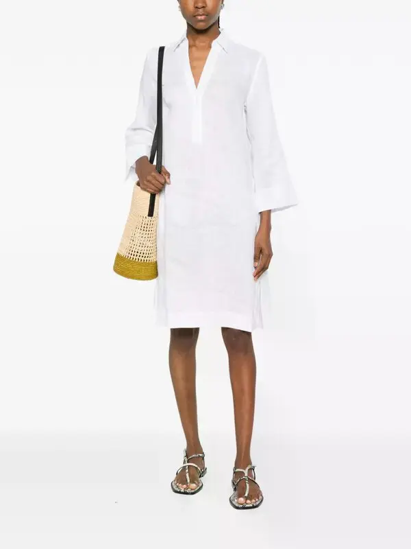 ARCHIVIO '67 Linen Midi Dress
