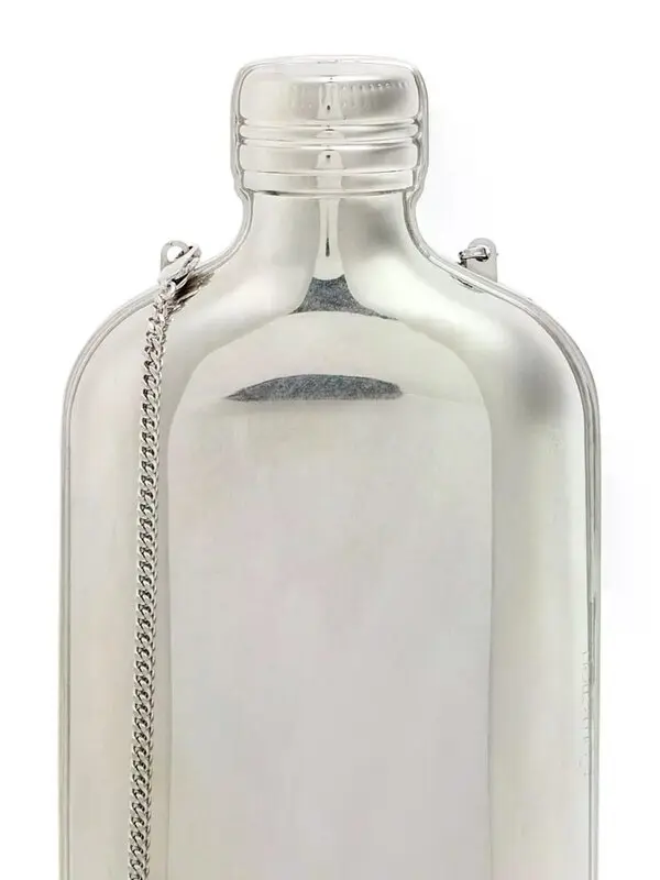 Calvin Klein Bottle Shaped Clutch Bag - Silver