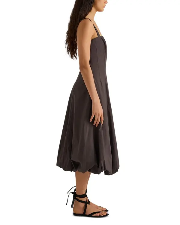 Proenza Schouler White Label Ella Midi Dress - Coffee