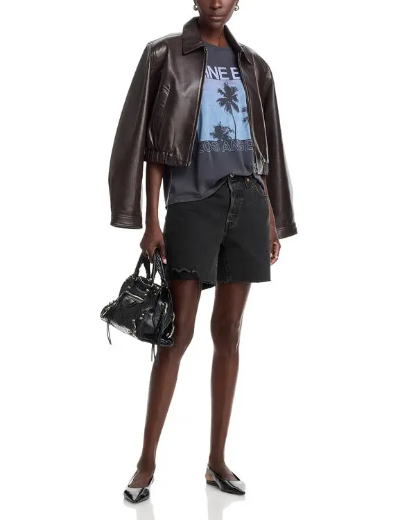ANINE BING Cade Palms Tee - Grey