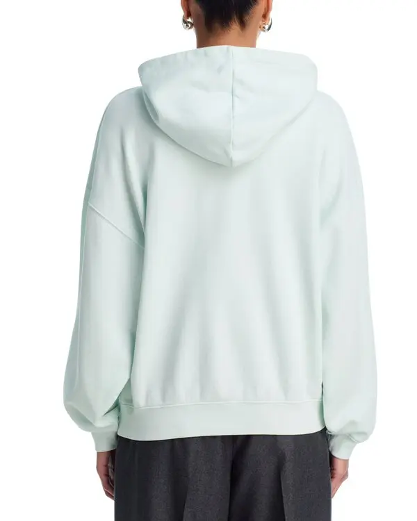 ANINE BING Harvey Fleece Hoodie - Green