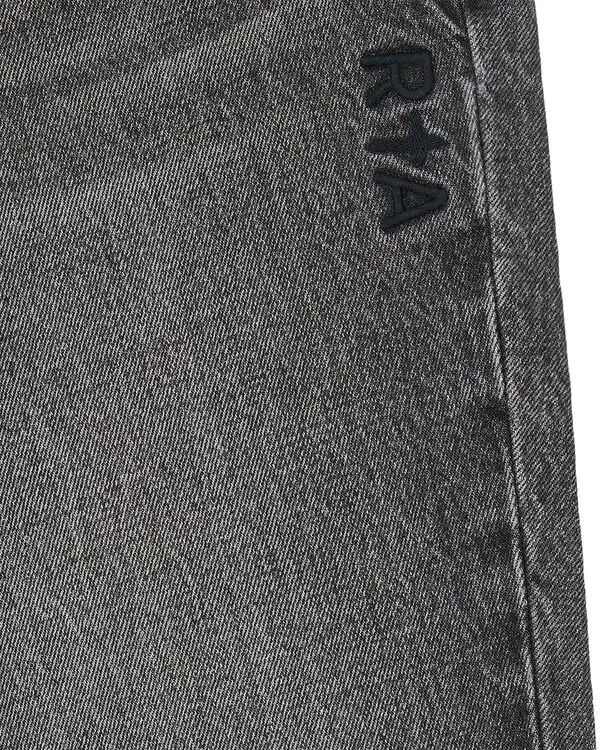 RtA Skinny Whiskered Jeans - Midnight Ash