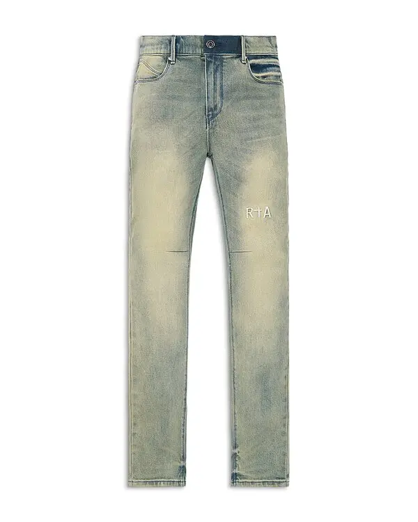 RtA Skinny Fit Washed Jeans