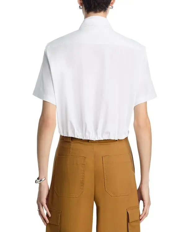 A.L.C. Lily Cropped Shirt