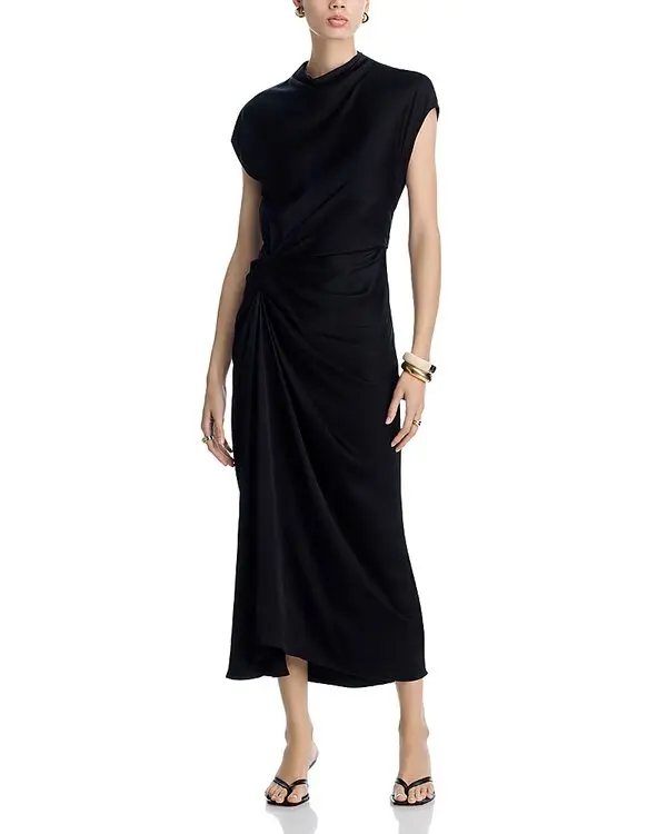 A.L.C. Alma Gathered Midi Dress