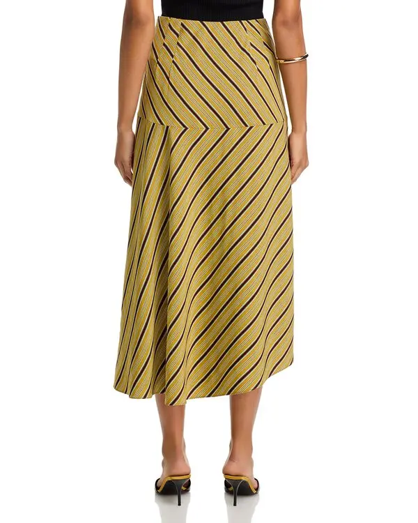 A.L.C. Kara Bias Midi Skirt