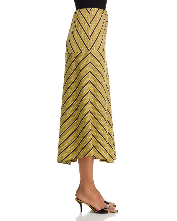 A.L.C. Kara Bias Midi Skirt