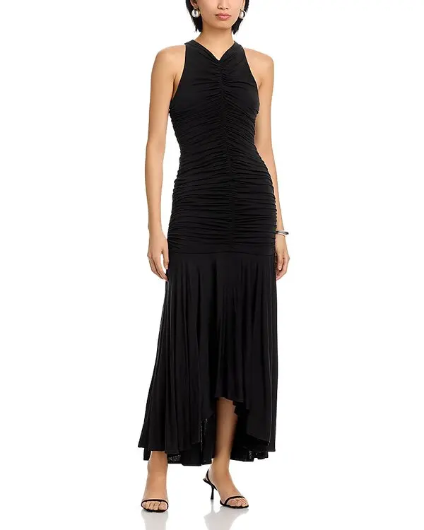 A.L.C. Ayla Ruched Dress - Black