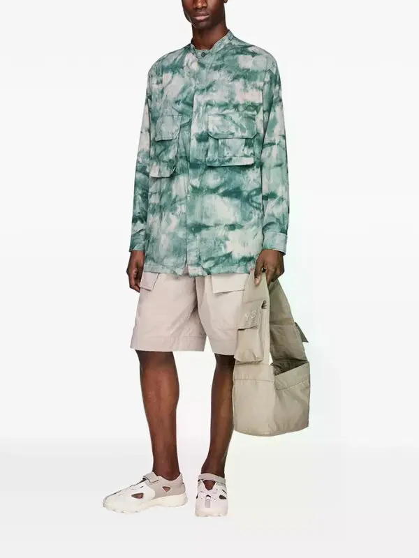 Y3 Newspaper Shoulder Bag - Neutrals