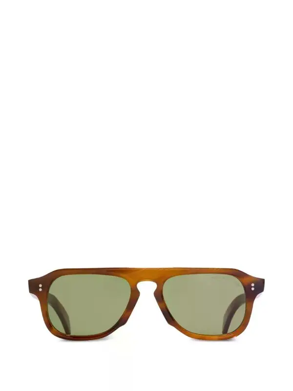 CUTLER & GROSS Pilot-frame Sunglasses - Brown