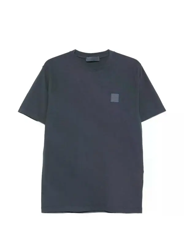 Stone Island Ghost Logo-patch T-shirt - Blue