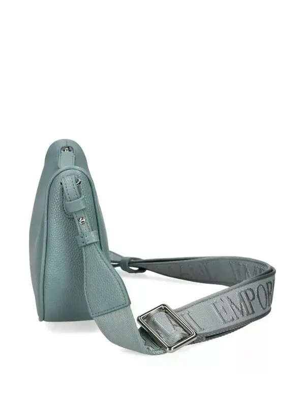 Emporio Armani Cross Body Bag With Logo Strap - Blue