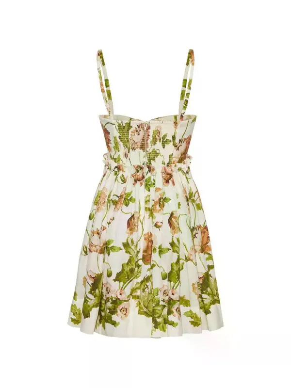 Cara Cara Kori Floral-print Ruffled Dress
