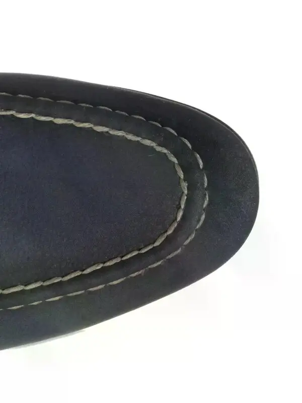 Santoni Malibu Suede Loafers
