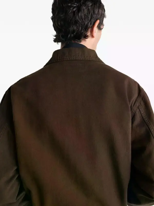 LEMAIRE Flap-pocket Trucker Jacket - Brown