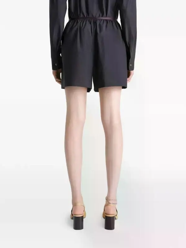 LEMAIRE Elasticated Waist Boxer Shorts - Black