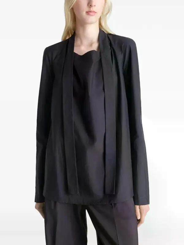 LEMAIRE Ascot Blouse - Blue
