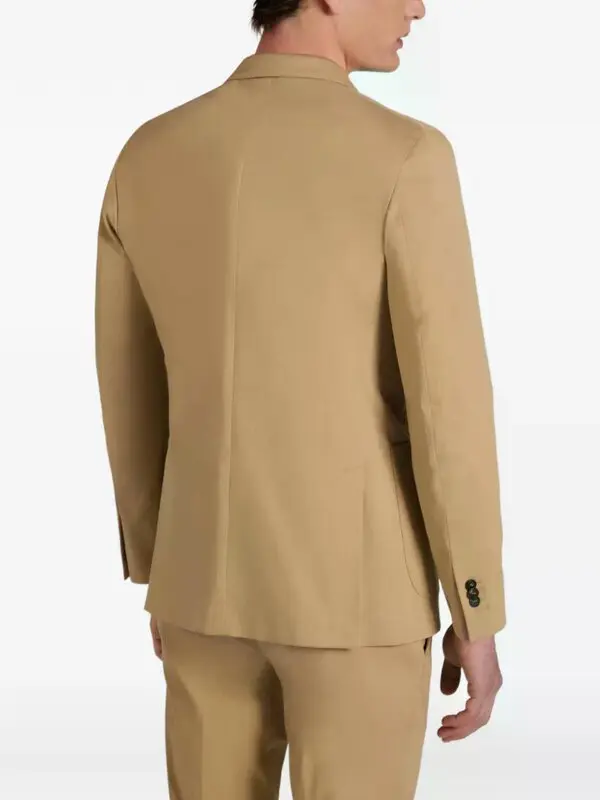 Incotex Patch-pocket Blazer - Neutrals