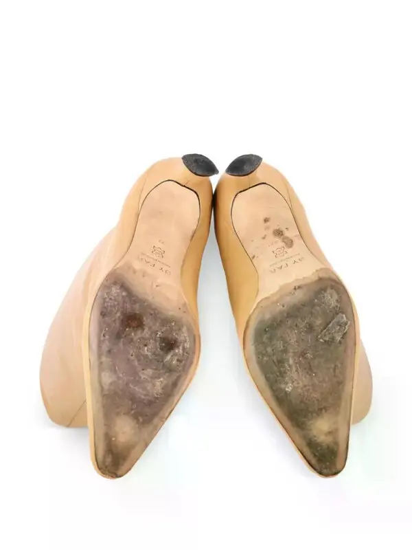 By Far 2023 Stevie Leather Boots - Neutrals