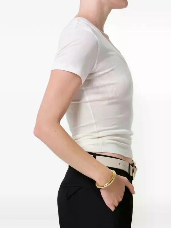 Citizens Of Humanity Ribbed T-shirt - Neutrals