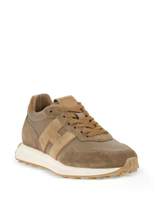 Hogan Suede Sneakers - Neutrals