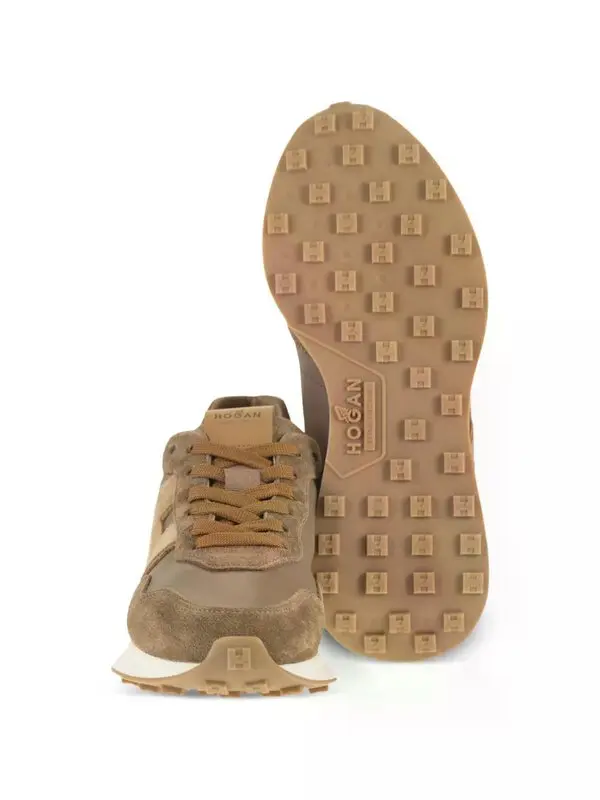 Hogan Suede Sneakers - Neutrals