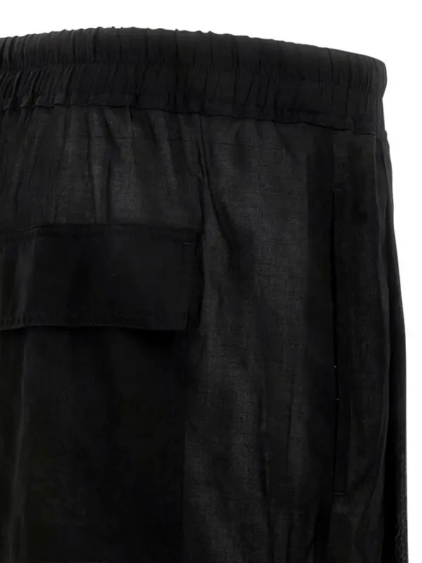 Rick Owens Drawstring-waist Shorts - Black