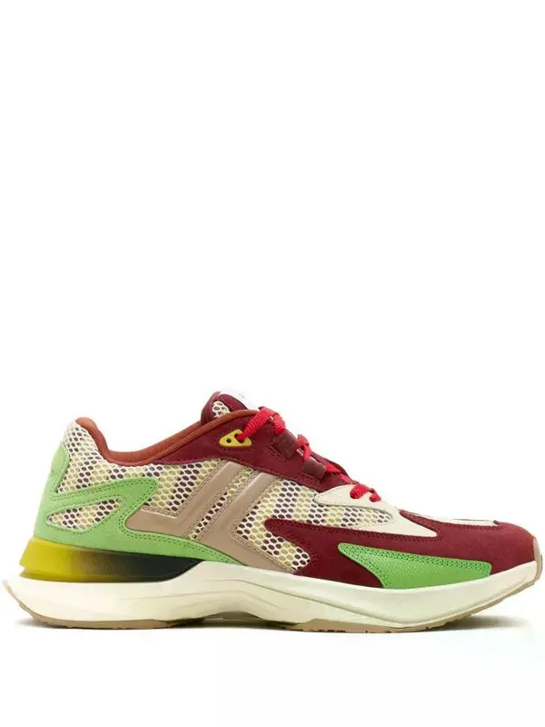LANVIN Jla Lace-up Sneakers - Red