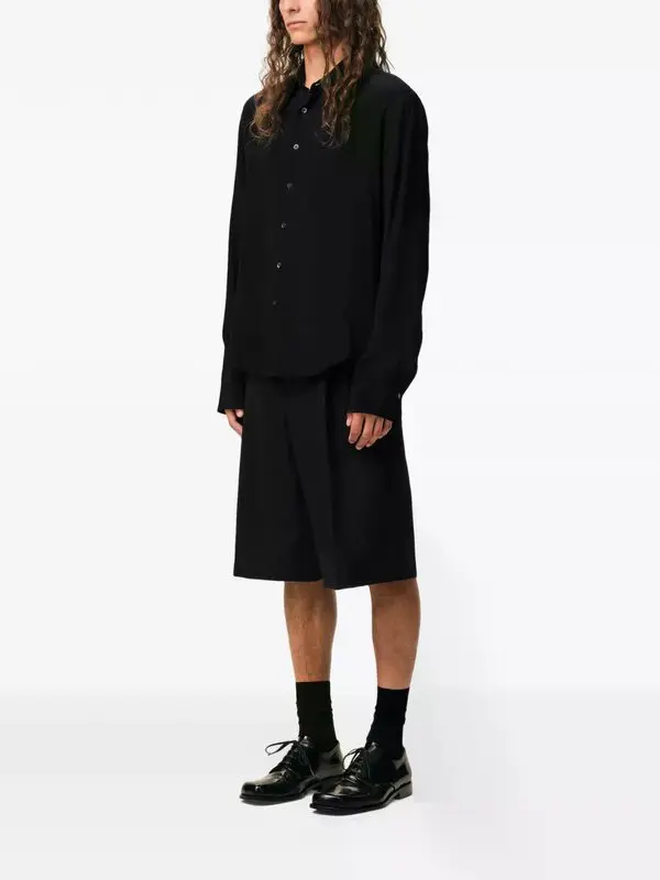 AMI Paris Sharp Collar Plate Shirt