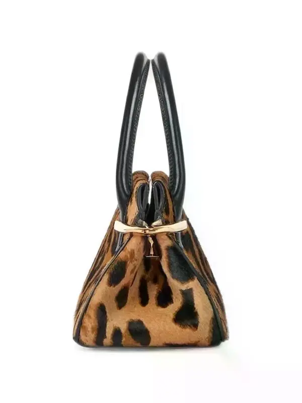 Givenchy Animal-print Leather Tote - Neutrals