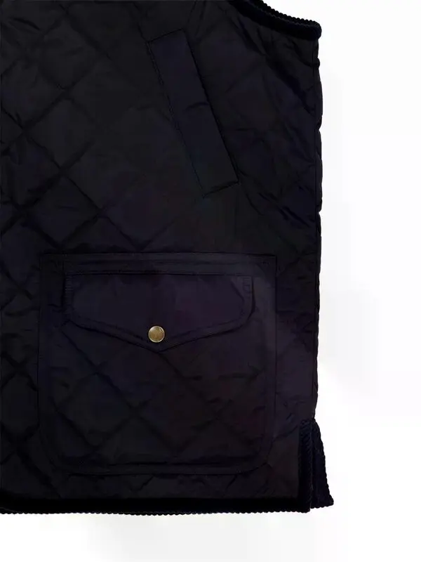 Valentino Garavani Quilted Gilet - Blue
