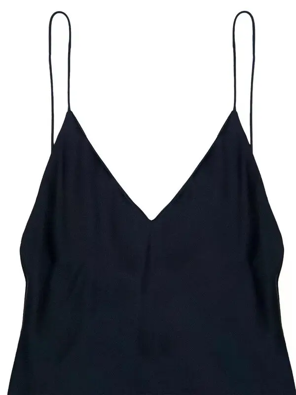 BLAZÉ MILANO V-neck Backless Maxi Dress