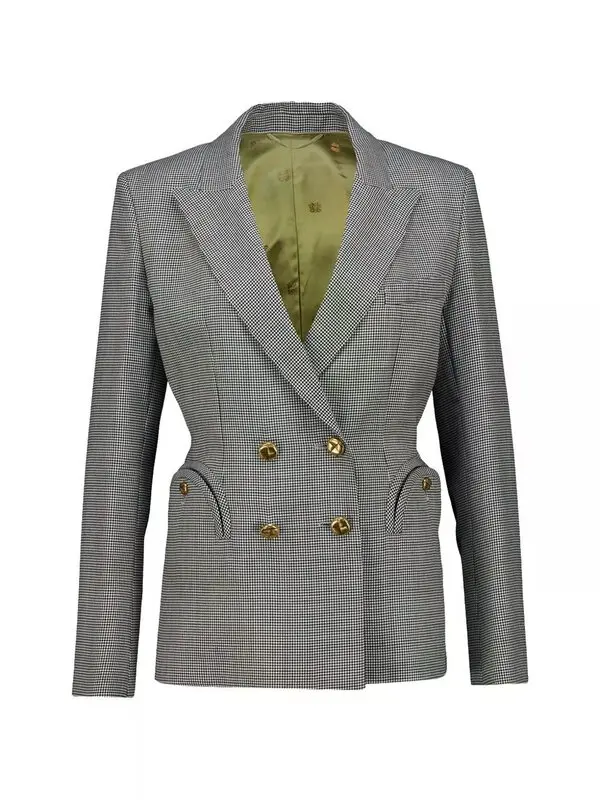 BLAZÉ MILANO Patterned Double-breasted Blazer