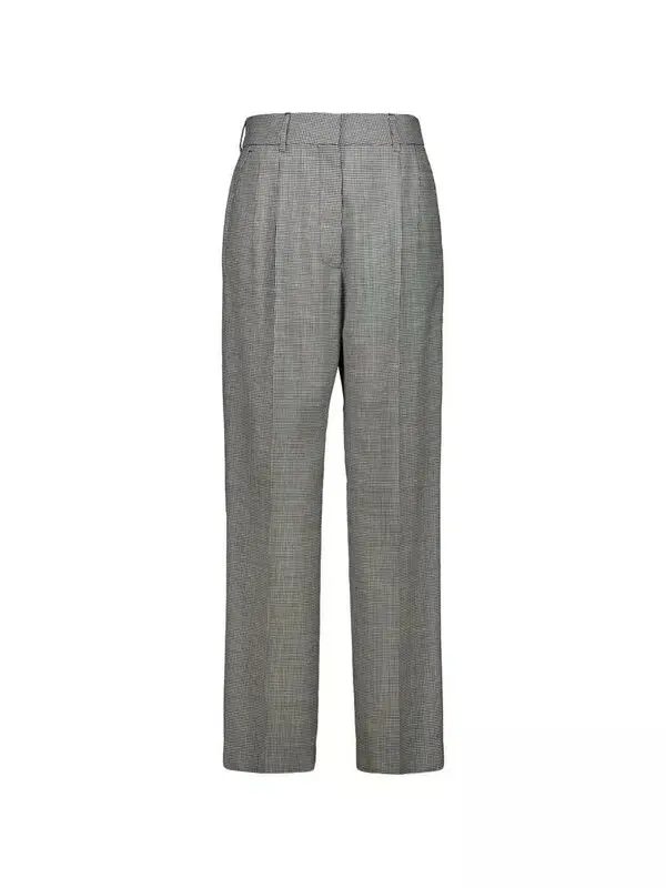BLAZÉ MILANO Houndstooth Wool Trousers