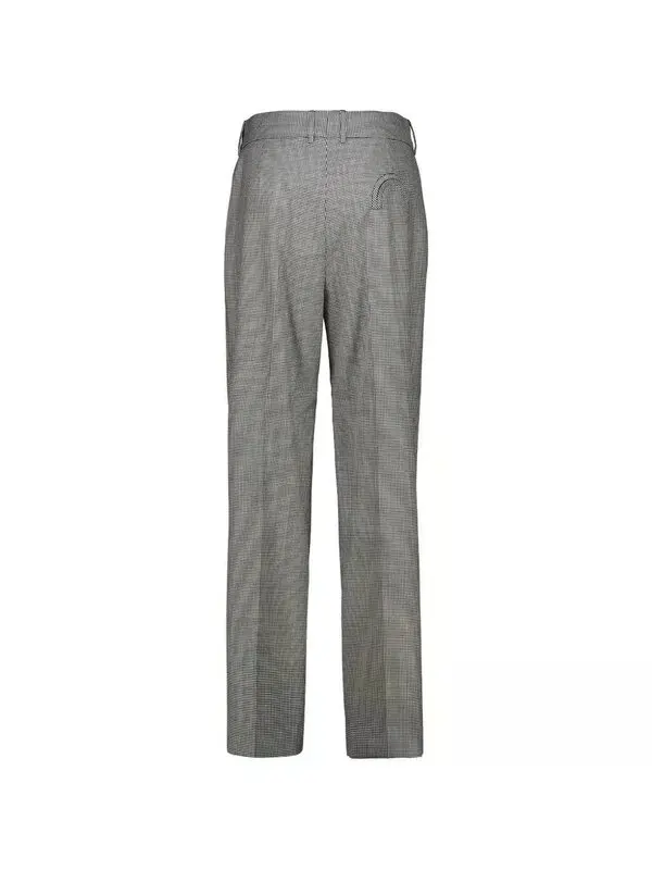 BLAZÉ MILANO Houndstooth Wool Trousers