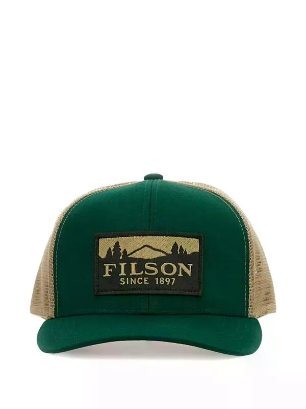 Filson Logo-patch Baseball Cap - Green