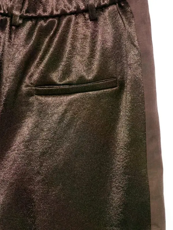 ALYSI Shiny Band Trousers