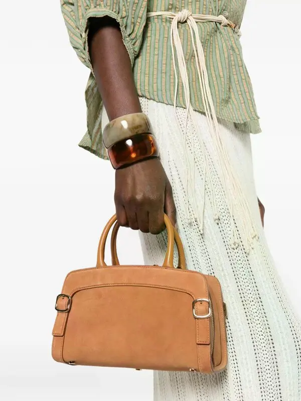 Santoni Buckle-detail Tote