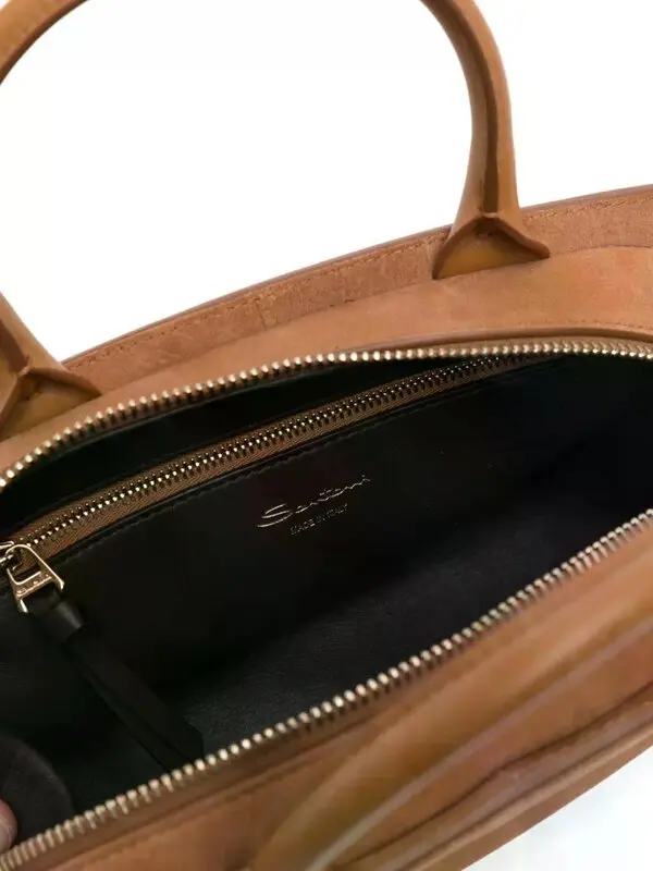 Santoni Buckle-detail Tote