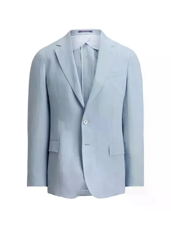 Ralph Lauren Purple Label Hadley Two-button Blazer - Blue