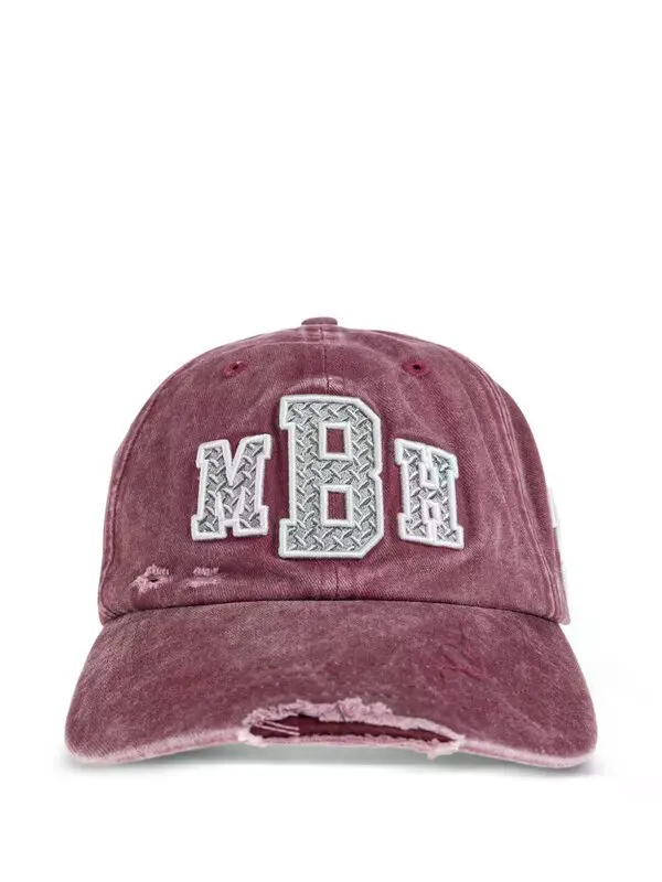 MISBHV Appliqué Distressed Cap - Red