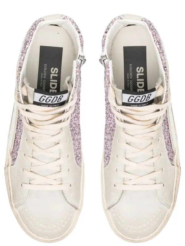 GOLDEN GOOSE Glitter High-top Sneakers